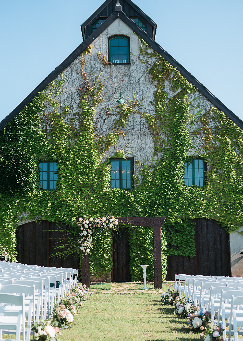 Claire & Sam: Outdoor Wedding at the Baumberhof in Edmond | Aubrey ...