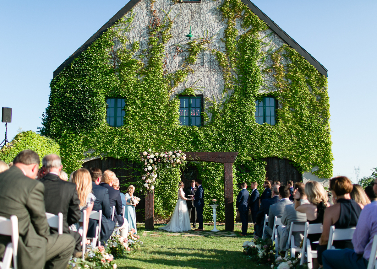 Claire & Sam: Outdoor Wedding at the Baumberhof in Edmond | Aubrey ...